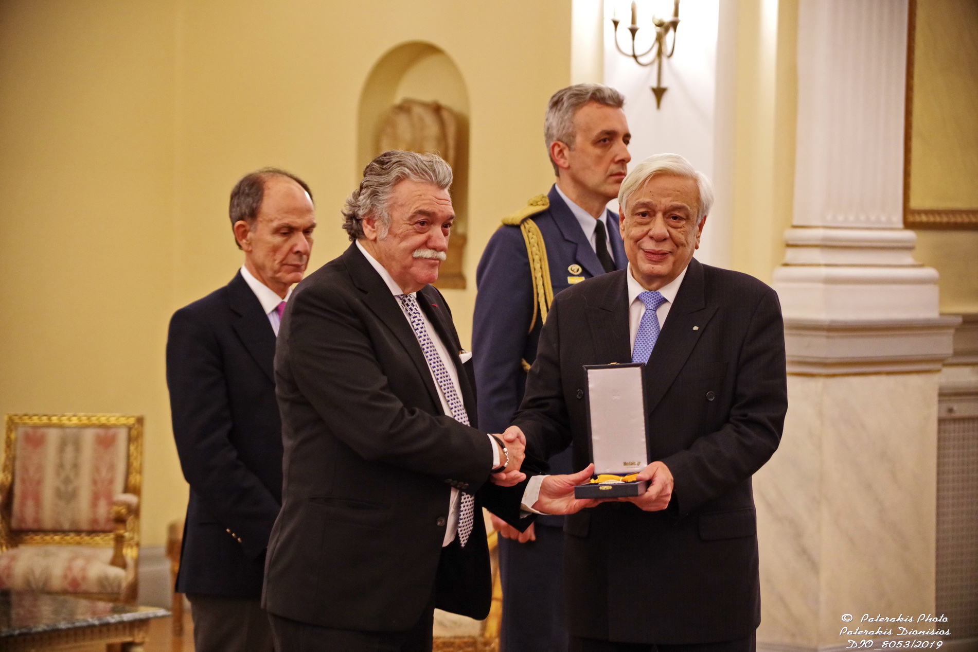 Greek Jewish leader David Saltiel awarded with Medal of Grand Commander ...