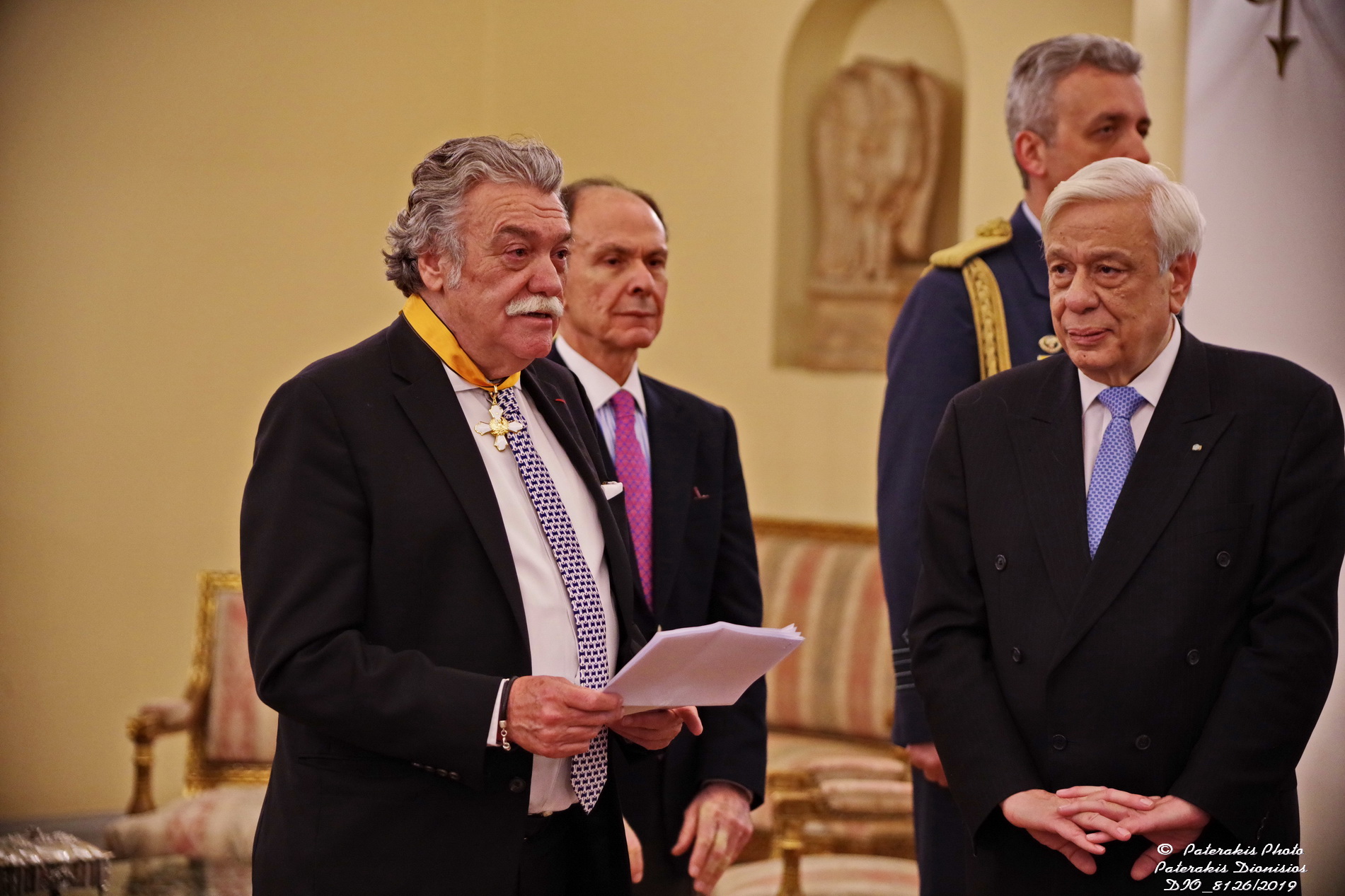 Greek Jewish leader David Saltiel awarded with Medal of Grand Commander ...