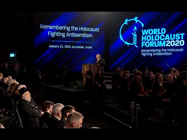 Highlights of the Fifth World Holocaust Forum - European Jewish Congress