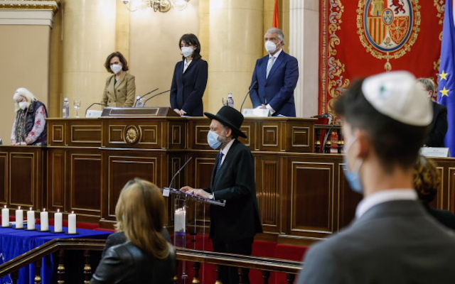 Spanish Senate holds International Holocaust Remembrance Day ...