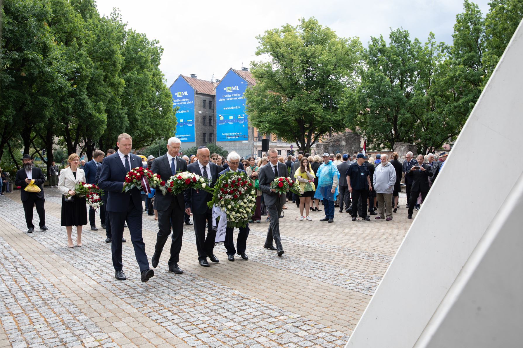 Latvia commemorates National Holocaust memorial Day - European Jewish ...