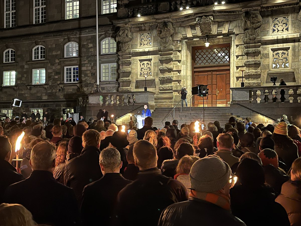 Danish Jewish community commemorates Kristallnacht with torchlight ...