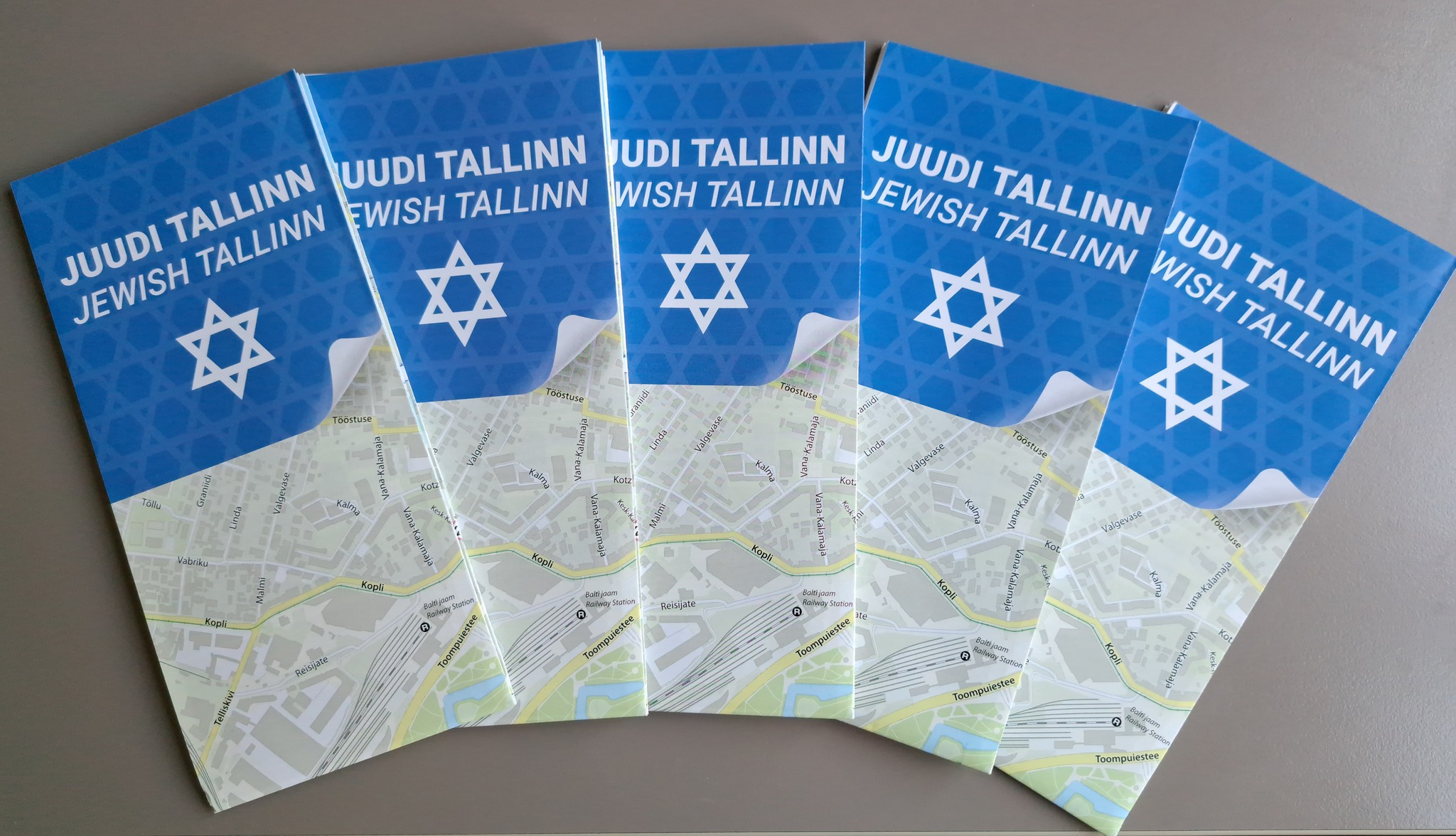 Estonian Jewish Museum releases map highlighting 55 historical Jewish ...